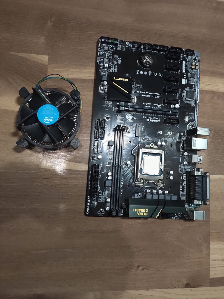 Płyta główna H110 D3A G4560 ram - 11621524279 - oficjalne archiwum Allegro