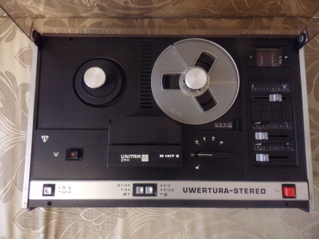 Magnetofon szpulowy UNITRA UWERTURA stereo - 13512813950 - oficjalne ...