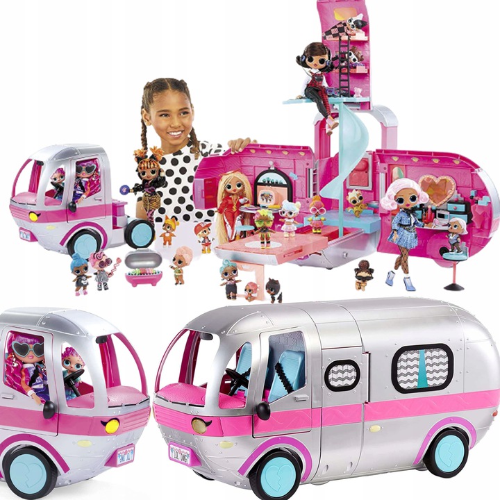 LOL Surprise GLAMPER CAMPER KAMPER SAMOCHÓD Nowość - 11276979946 ...