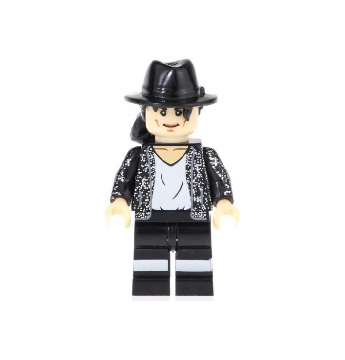 MICHAEL JACKSON Figurka KLOCKI Ludzik Lego - 7946896606 - oficjalne ...