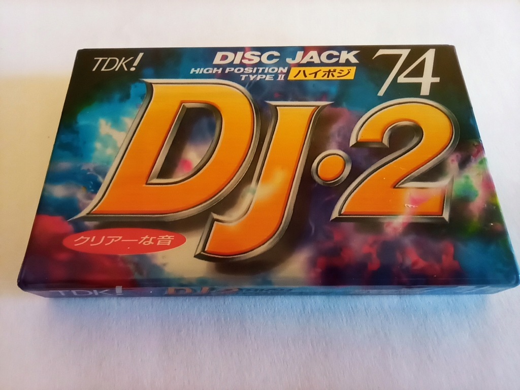 TDK DJ-2 74 1995r NOWA 1szt - Japońskie wydanie - 10637791929 ...