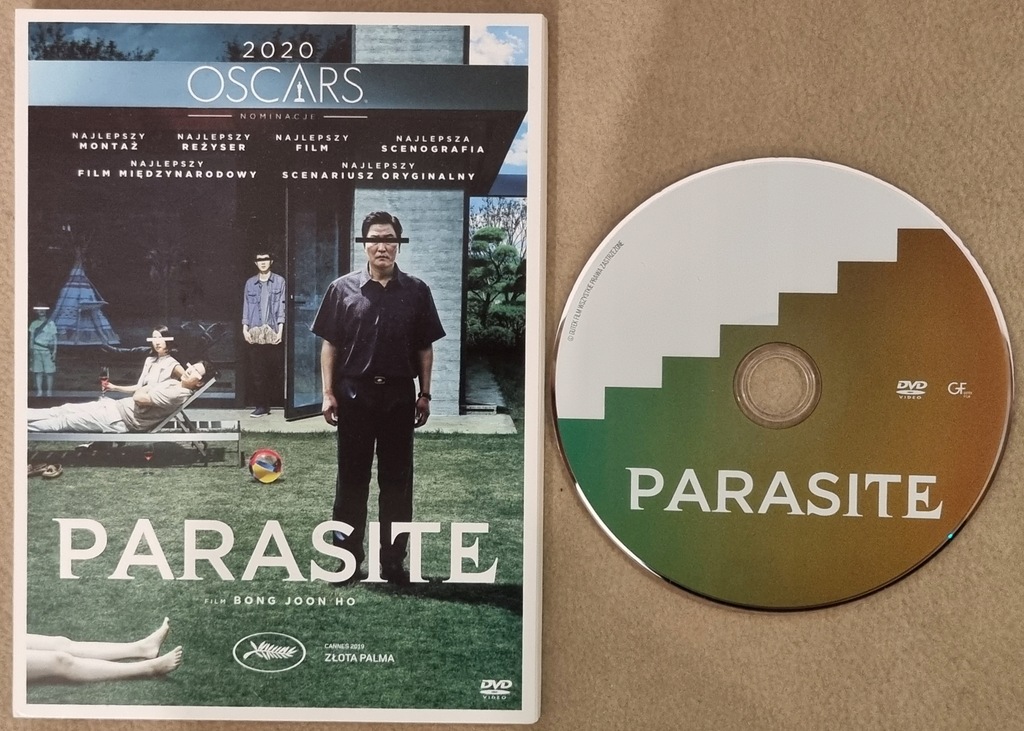 PARASITE DVD OSCARY 2020 BONG JOON HO UNIKAT - 12988506195 - oficjalne ...