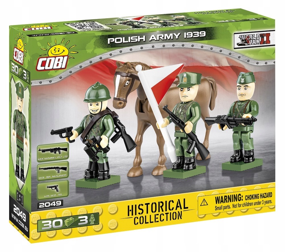 COBI 2049 POLISH ARMY 1939 Figurki Wojsko Polskie - 11101410620 ...
