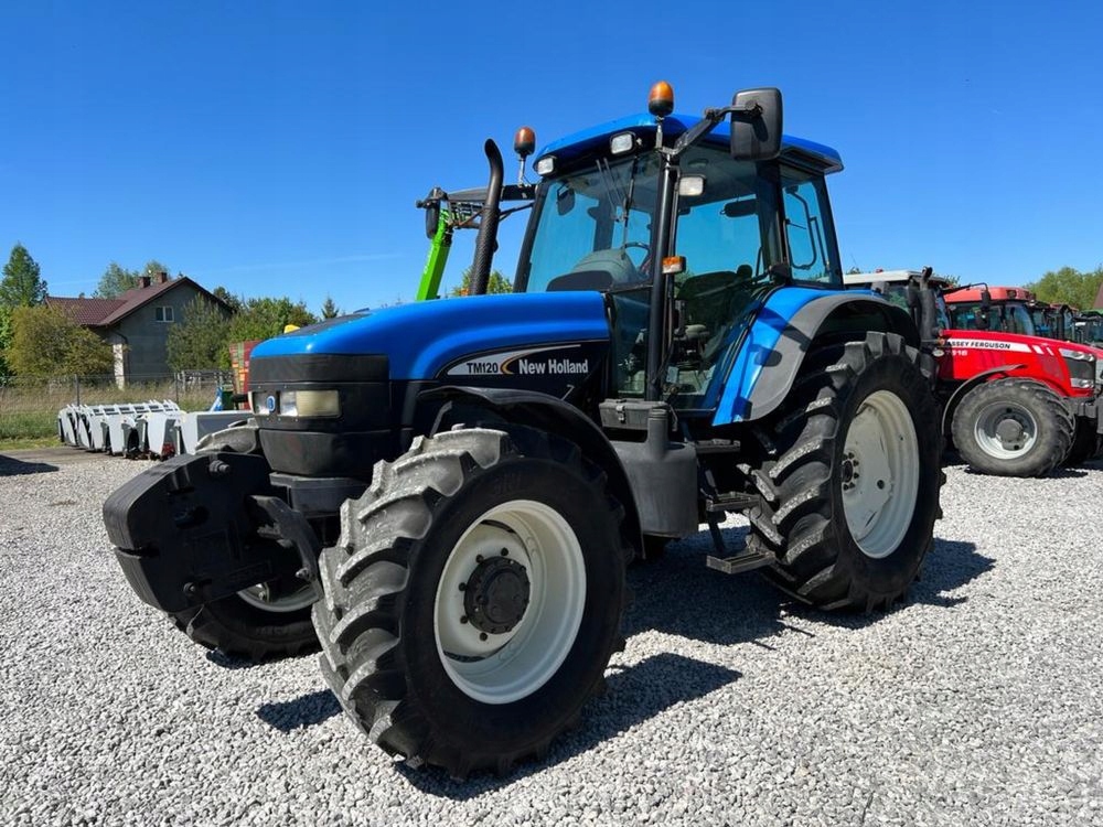 New Holland TM 120 2003r - 12791451447 - oficjalne archiwum Allegro