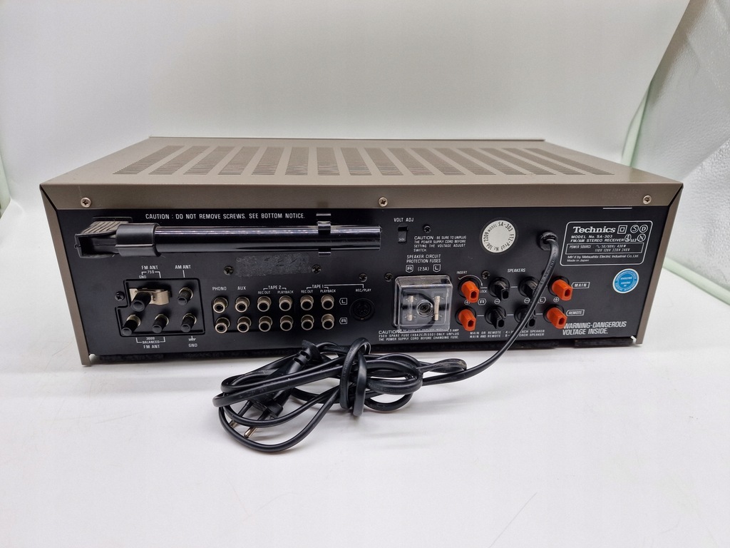 TECHNICS SA-303 AMPLITUNER STEREO SPRAWNY WARTO - 12853727973 - oficjalne archiwum Allegro