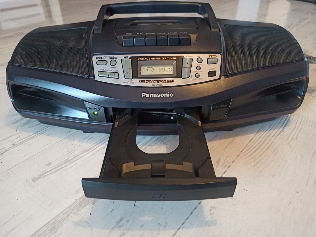 RADIOODTWARZACZ Z CD PANASONIC RX-DS18 - 12349672346 - oficjalne ...