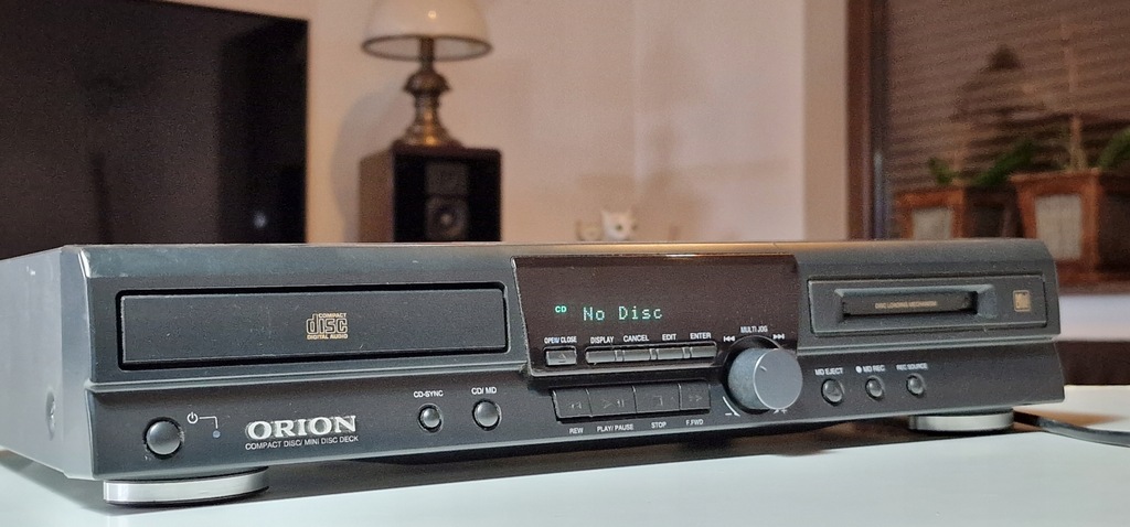 Orion odtwarzacz MINI DISC CD player - 15090235974 - oficjalne archiwum ...