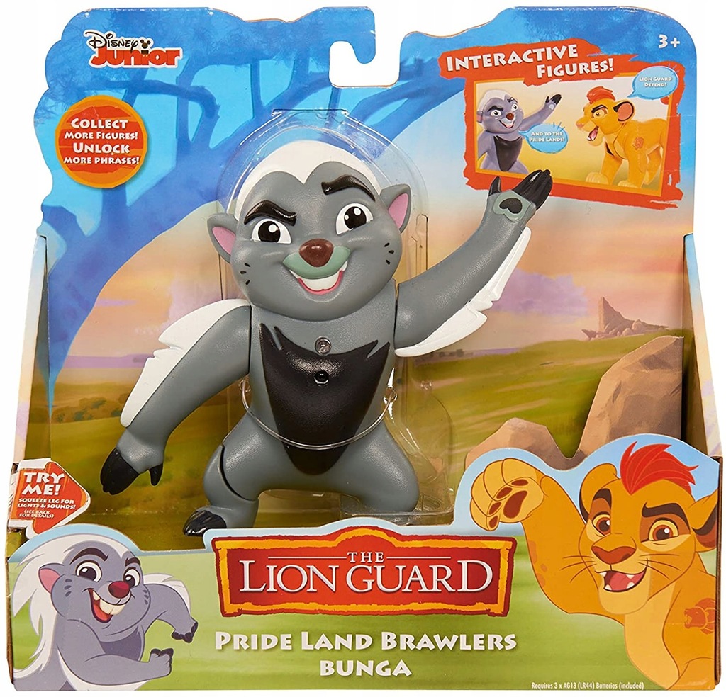 Figurka Disney Lion Guard Bunga - 11283518406 - oficjalne archiwum Allegro