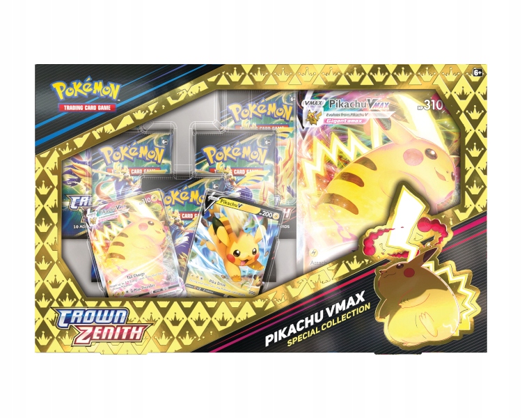 Купить Карты Crown Zenith VMAX Пикачу Покемон TCG: отзывы, фото и характеристики на Aredi.ru ...