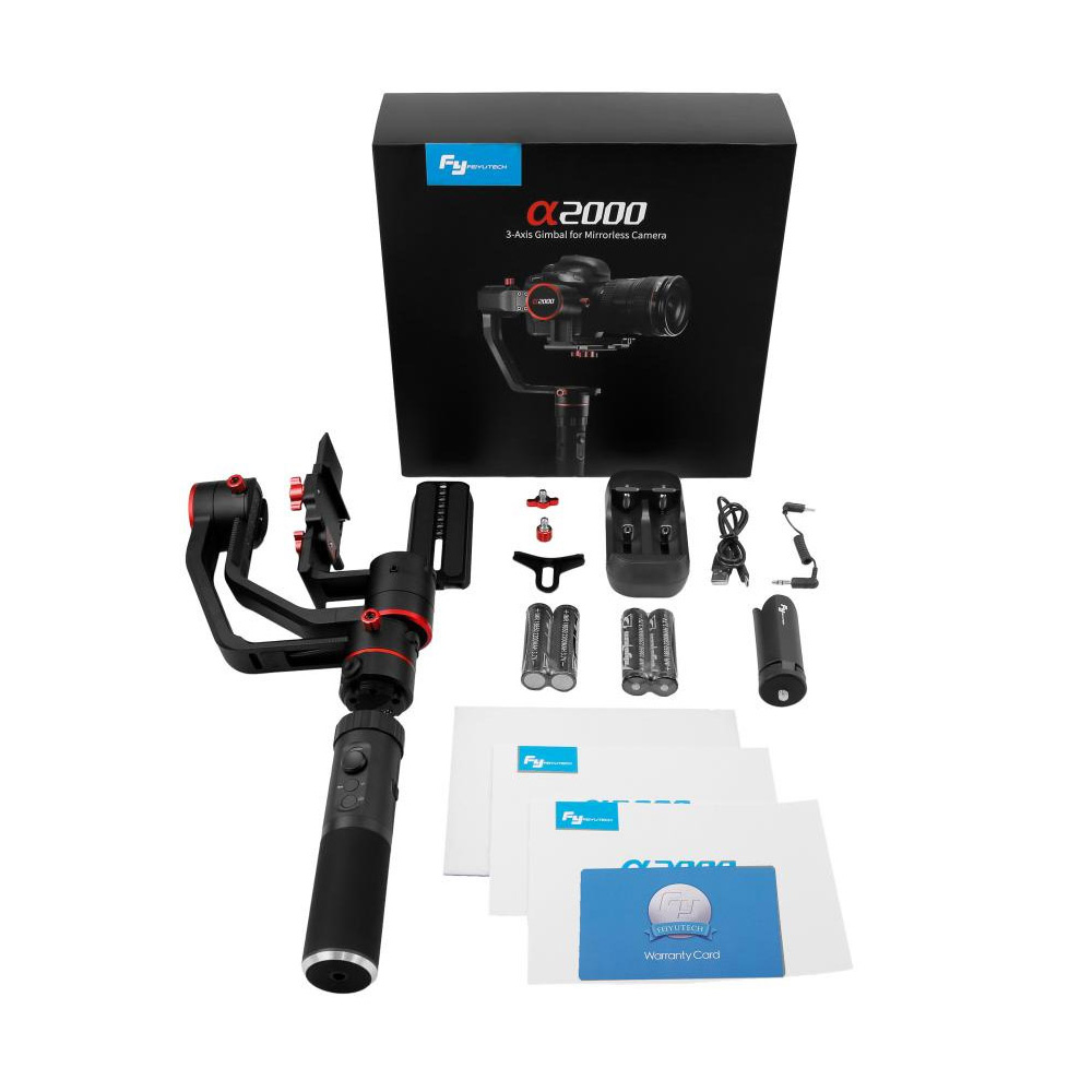 Feiyu Tech A2000 Gimbal do aparatów VDSLR + uchwyt - 6938327959 ...