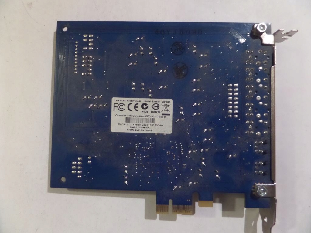 Купить PCI-E Creative Sound Blaster X-Fi Xtreme SB1040: отзывы, фото и ...