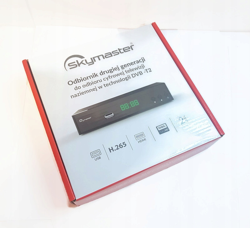 DEKODER SKYMASTER STB M265 DVB-T2/HEVC/ - 12301203815 - oficjalne archiwum Allegro