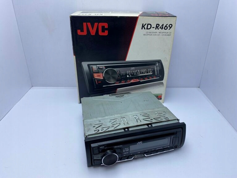 RADIO SAMOCHODOWE JVC KD-R469 - 12018686811 - oficjalne archiwum Allegro