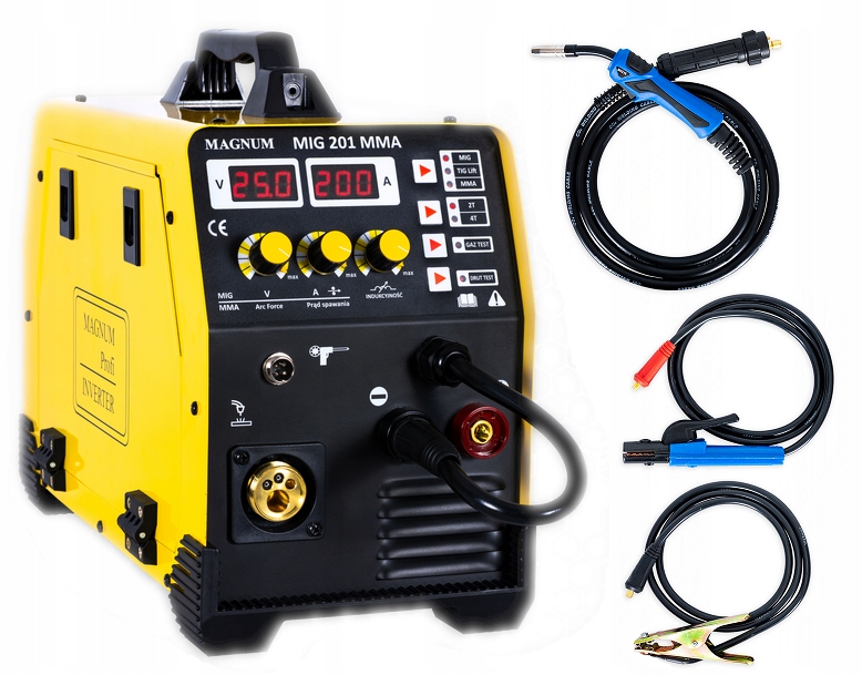 SPAWARKA MIGOMAT MAGNUM MIG 201 MMA 200A 230V - 9869063759 - oficjalne archiwum Allegro