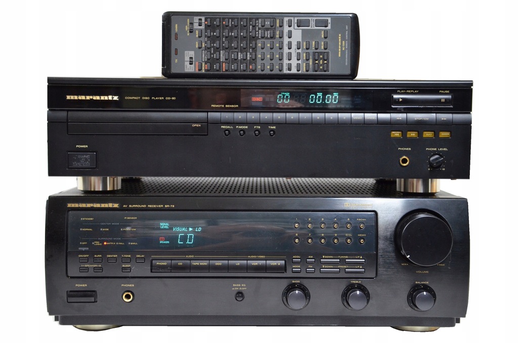 AMPLITUNER MARANTZ SR-73 PILOT OKAZJA!!! - 7549172304 - oficjalne archiwum Allegro