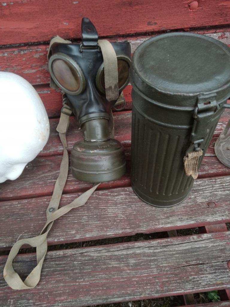 Maska przeciwgazowa Wermacht - 13635194680 - oficjalne archiwum Allegro