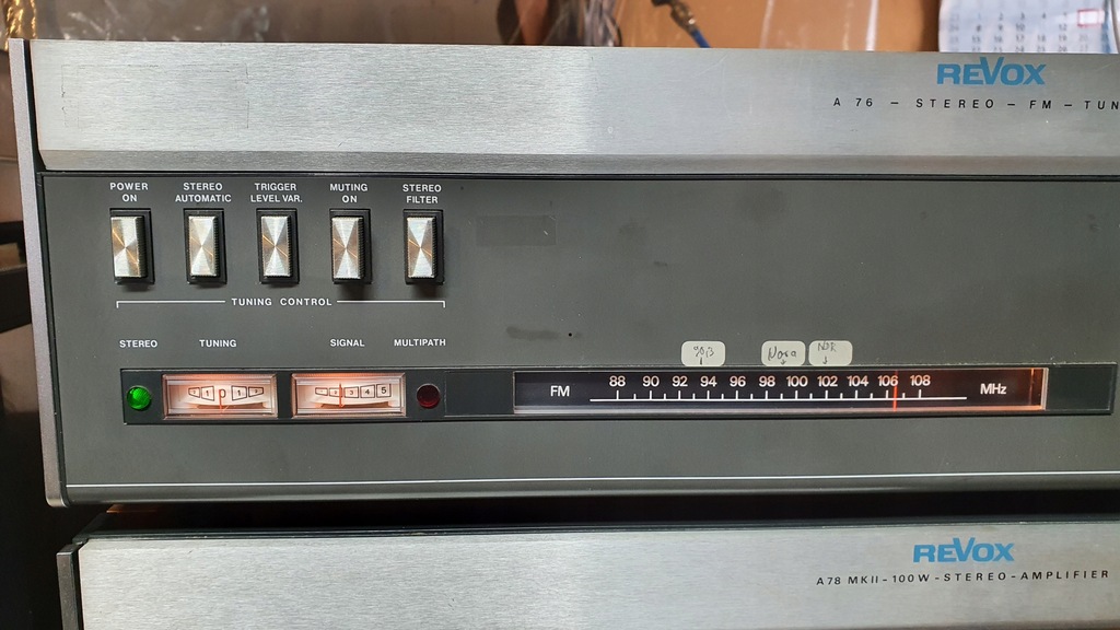 Revox a76 fm tuner - 12764799637 - oficjalne archiwum Allegro