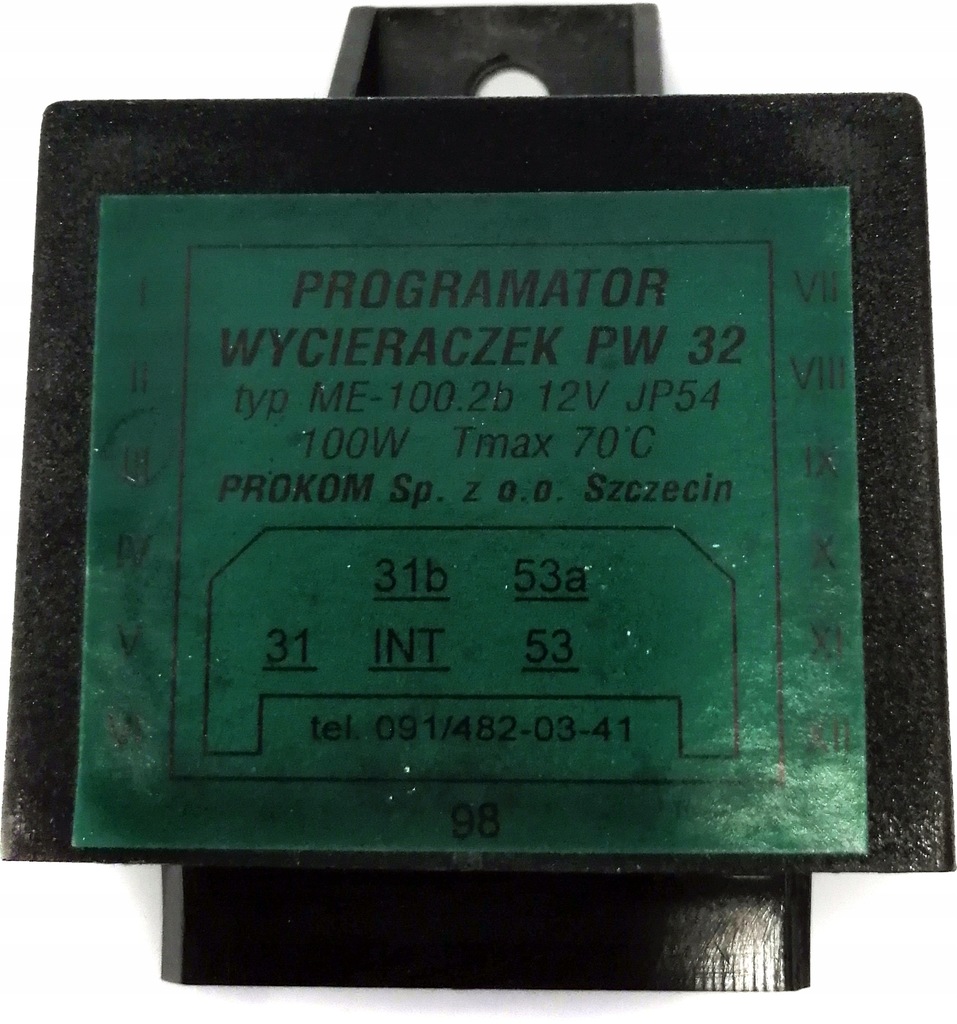 Programator wycieraczek PW 32 ME-100.2b JP54 NOWY - 8419266156 ...