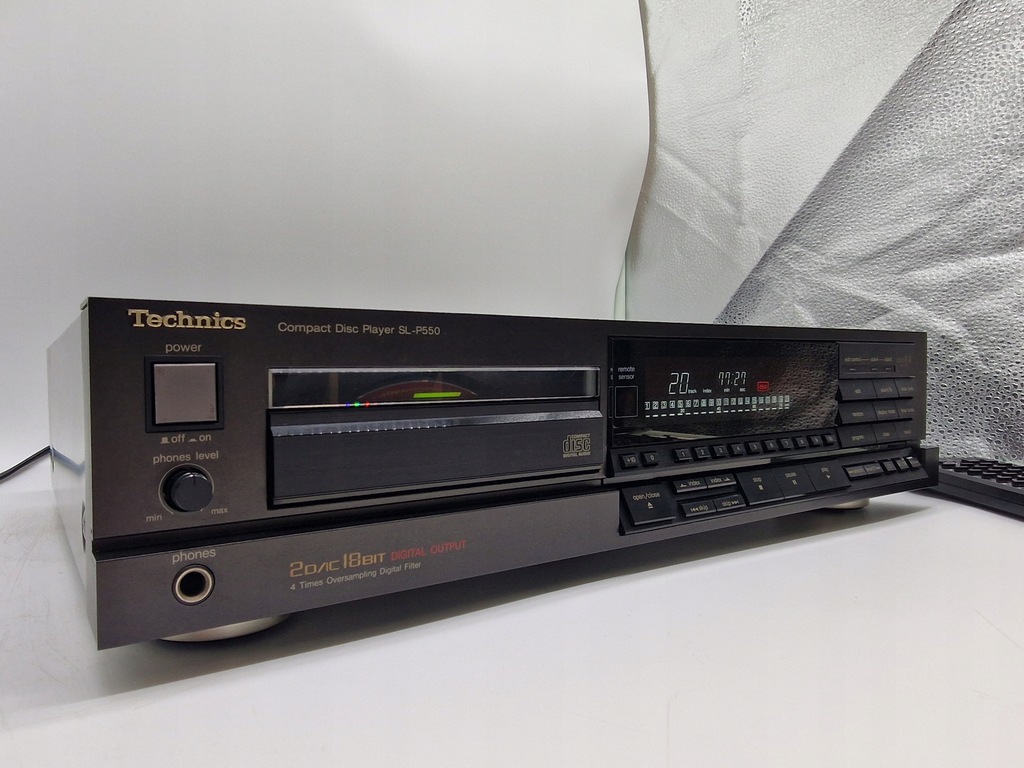 TECHNICS SL-P550 ODTWARZACZ CD KOMPAKT TOPOWY STAN - 13529767799 ...
