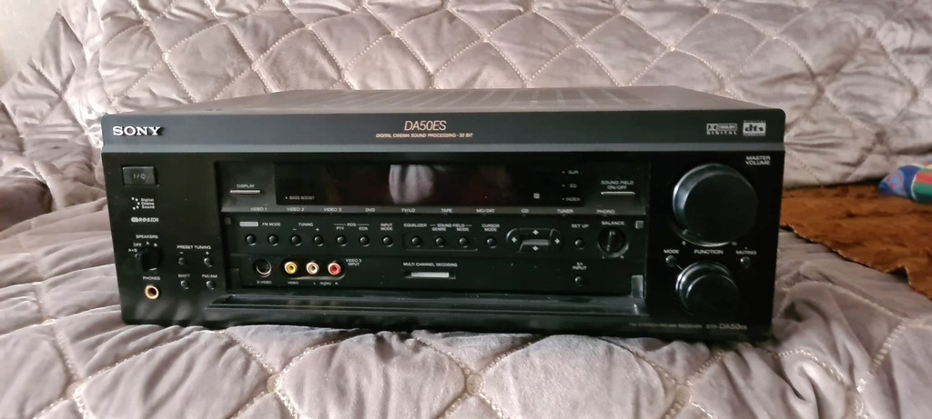 AMPLITUNER SONY STR-DA50ES CZARNY POTEGA - 13719893602 - oficjalne ...