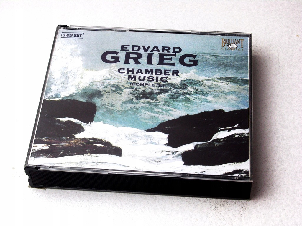EDVARD GRIEG - CHAMBER MUSIC (COMPLETE) [3CD BOX] - 14027550255 - oficjalne archiwum Allegro