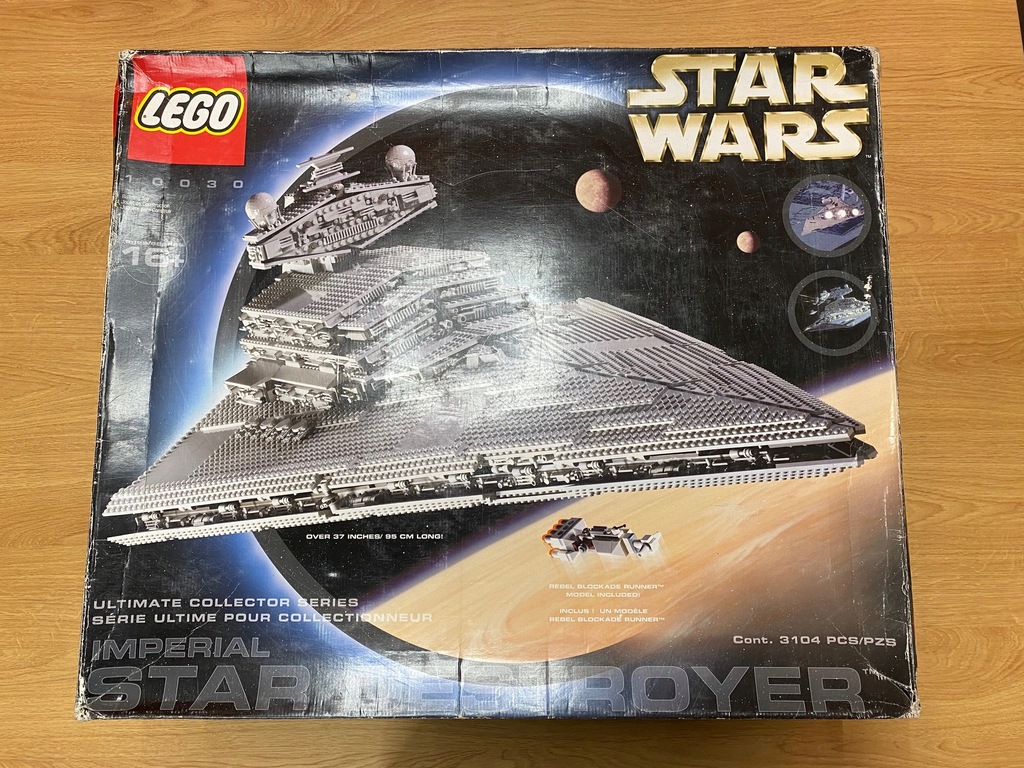 LEGO Star Wars 10030 Imperial Star Destroyer UCS - 9968236507 ...