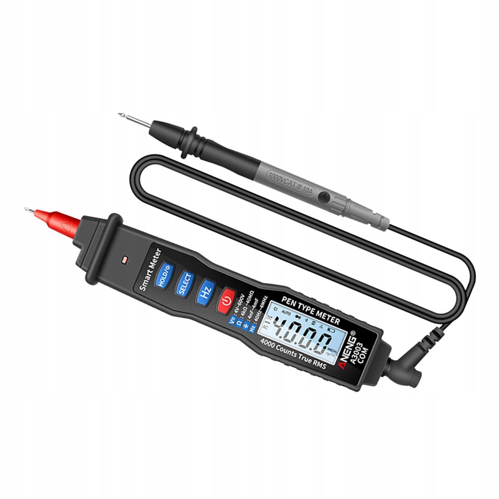 Cyfrowy multimetr Pen Type Meter 4000 zliczeń - 12299701092 - oficjalne ...