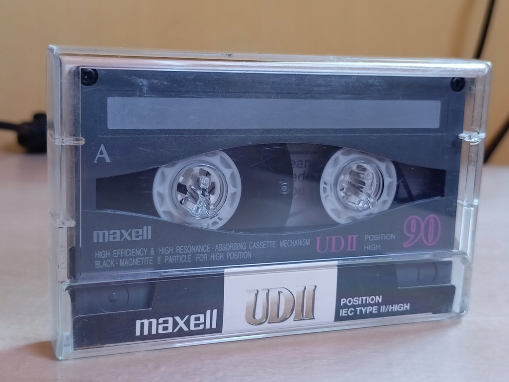 Kaseta magnetofonowa MAXELL UDII 90 - 13975635436 - oficjalne archiwum Allegro