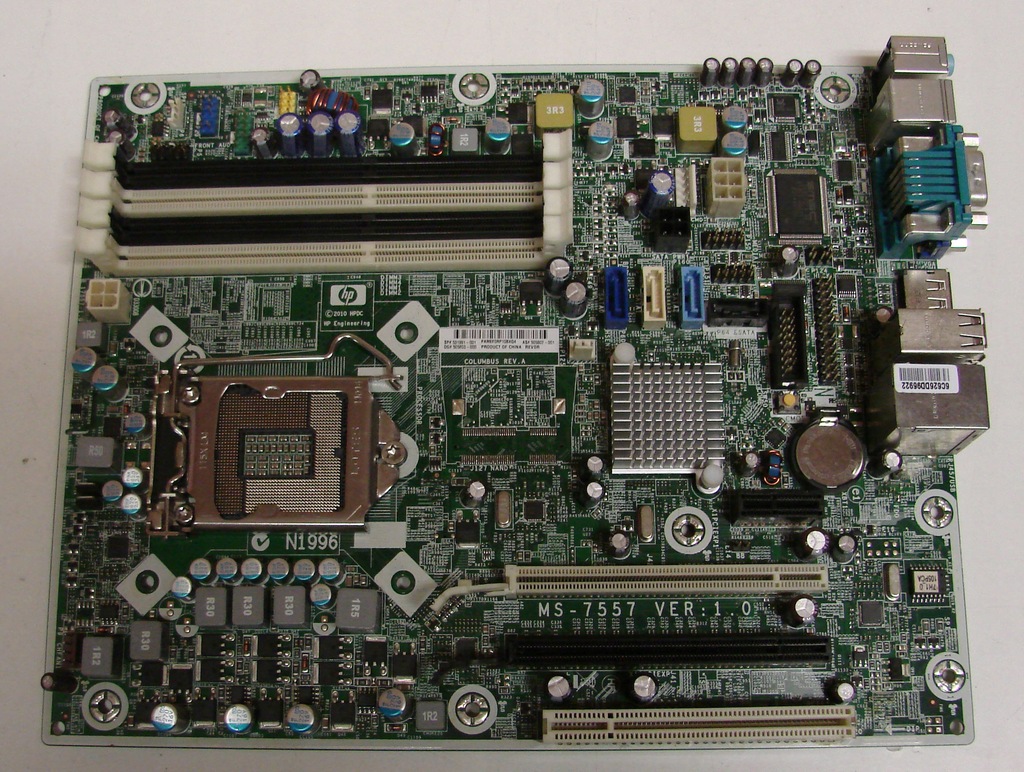 PŁYTA GŁÓWNA HP Compaq 8100 ELITE MS-7557 VER:1.0 - 11785556293 ...