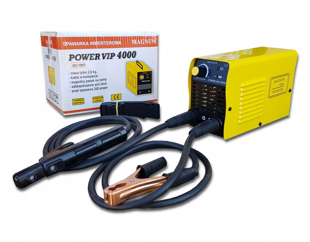 SPAWARKA INWERTOROWA 200 A MAGNUM POWER VIP 4000 - 7502052545 ...