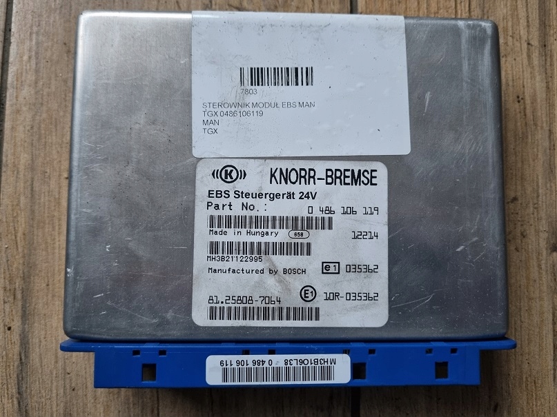 MAN TGX TGS STEROWNIK KOMPUTER EBS 81258087064 - 13425284587 ...