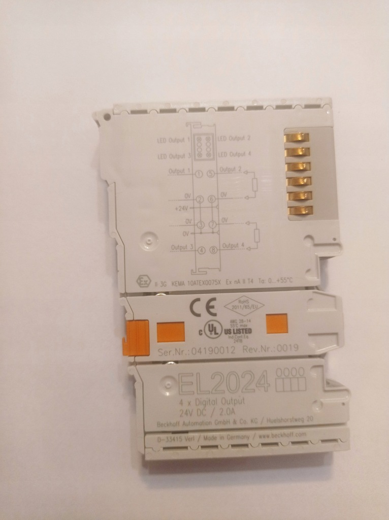 Moduł komunikacyjny Beckhoff EL2024 BECKHOFF - 13375447172 - oficjalne ...