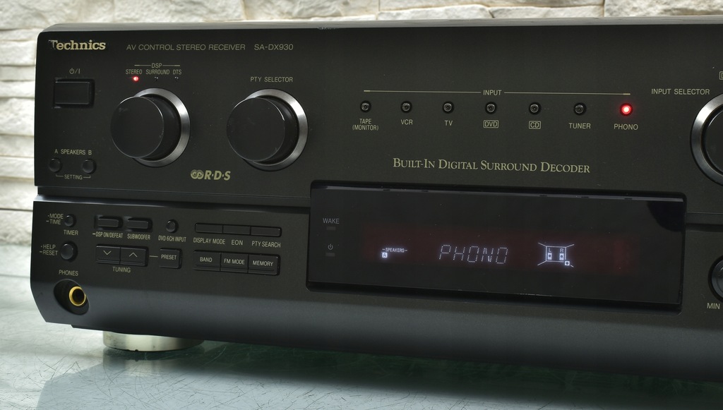 TECHNICS SA-DX930 Uszkodzony amplituner - 12808226534 - oficjalne archiwum Allegro