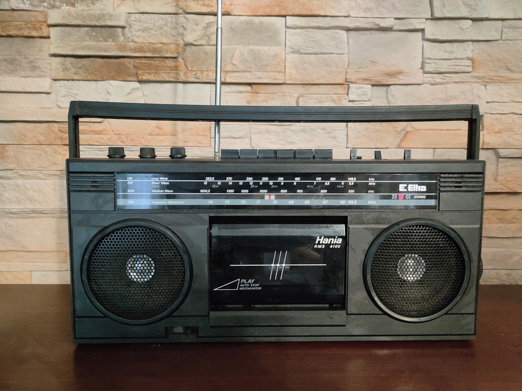 Radio Unitra Hania RMS 4100 ! BDB STAN ! - 12421369136 - oficjalne ...