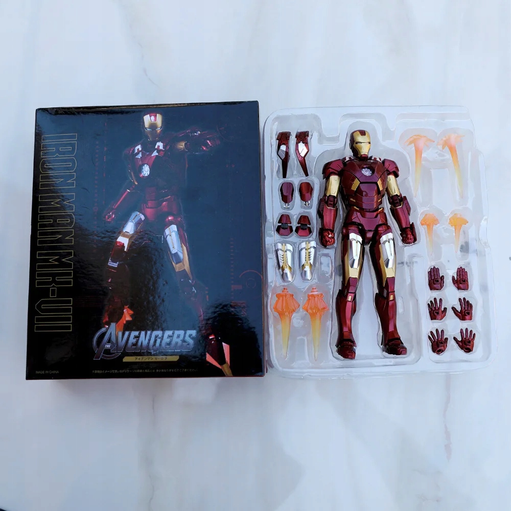 Iron Man 15cm Mk7 Marvel Legends Mk7 Tony Stark Model Action Figure ...
