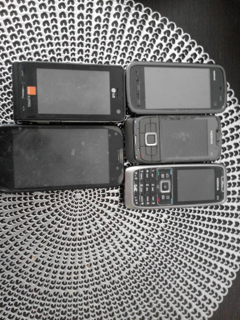 STARE TELEFONY KOMÓRKOWE 5 SZTUK USZKODZONE - 8205542580 - oficjalne ...