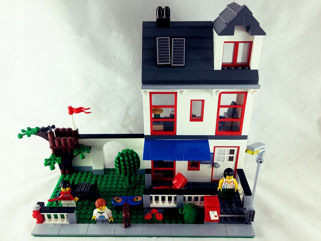 LEGO CITY 8403 Domek UNIKAT - 7779462974 - oficjalne archiwum Allegro