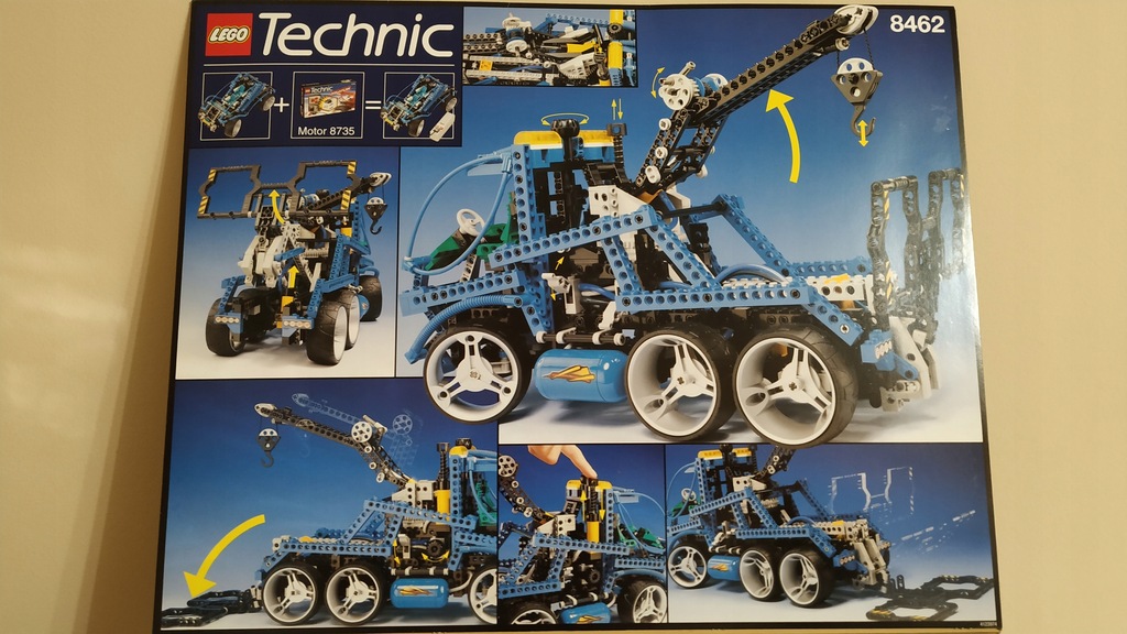 Lego Technic 8462 Super Tow Truck KOMPLET UNIKAT - 12586351114 ...