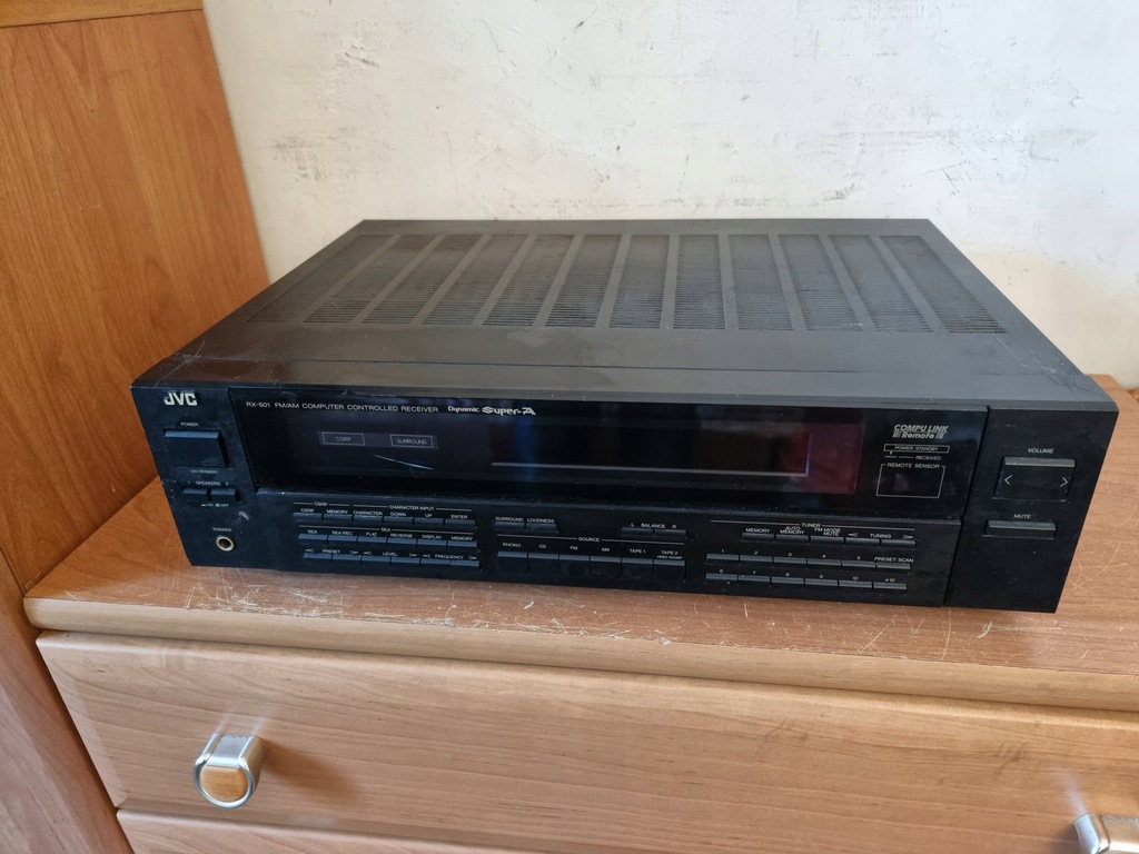 Amplituner JVC RX 501 - 14961334730 - oficjalne archiwum Allegro