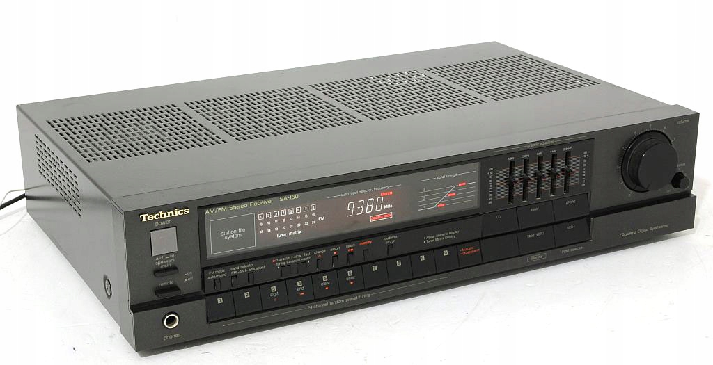 TECHNICS SA-160 AMPLITUNER STEREO Z KOREKTOREM ! - 10806587437 - oficjalne archiwum Allegro