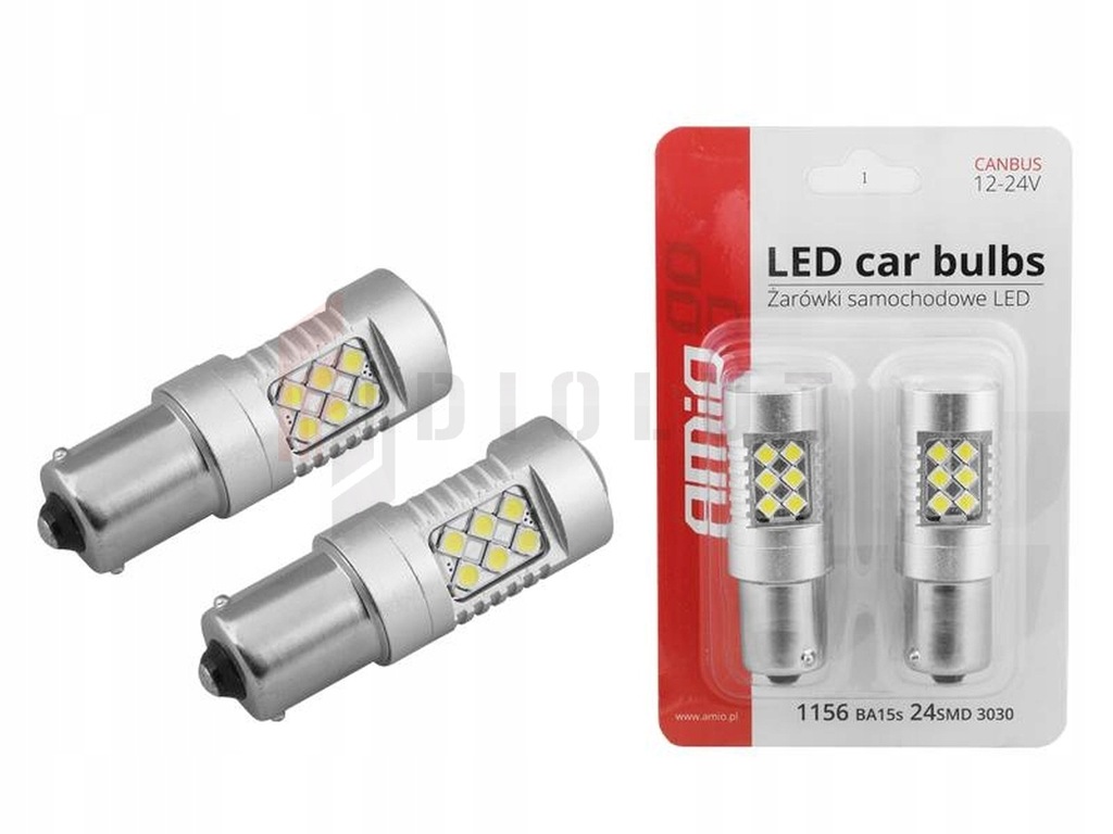 ŻARÓWKI COFANIA MEGA MOCNA P21W LED CAN-BUS BA15s - 13171397150 ...