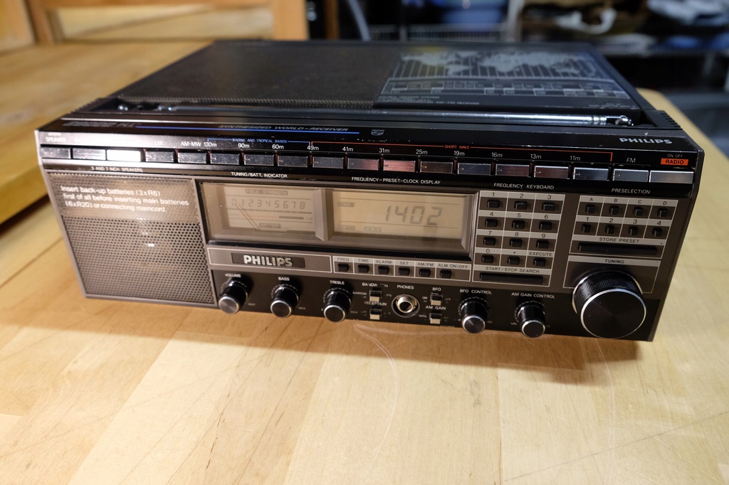 Philips D2999 radio globalne z SSB - 12828071837 - oficjalne archiwum ...