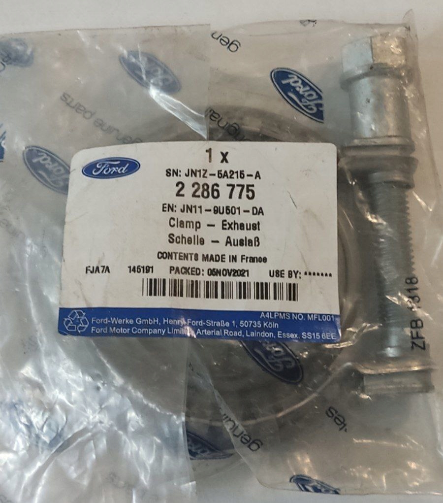 Ford OE 2286775 zacisk wydechu - 12505005360 - oficjalne archiwum Allegro
