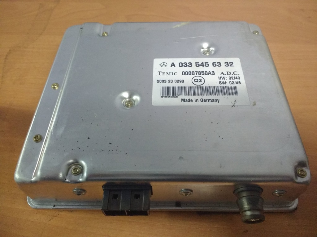 MERCEDES W211 STEROWNIK DISTRONIC MODUL 0335456332 - 7239429924 ...