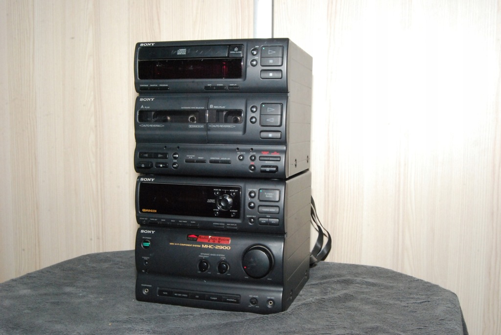Wieża stereo Sony MHC-2900 - 11762643361 - oficjalne archiwum Allegro