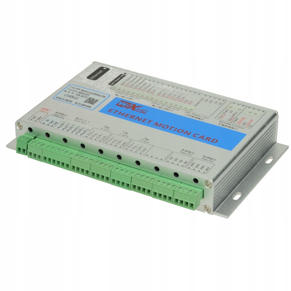 KONTROLER CNC WiXHC MK3-ET 3osiowy Ethernet MACH 3 - 11235790800 - oficjalne archiwum Allegro