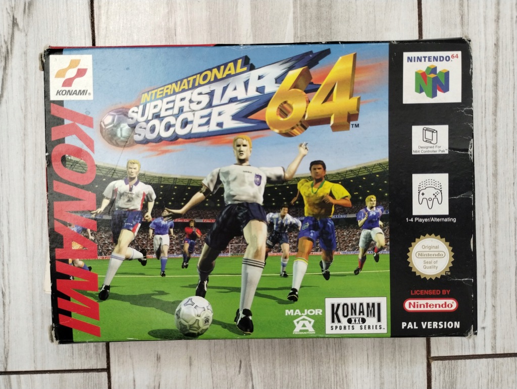 International Superstar Soccer Nintendo 64 - 12880664769 - oficjalne ...