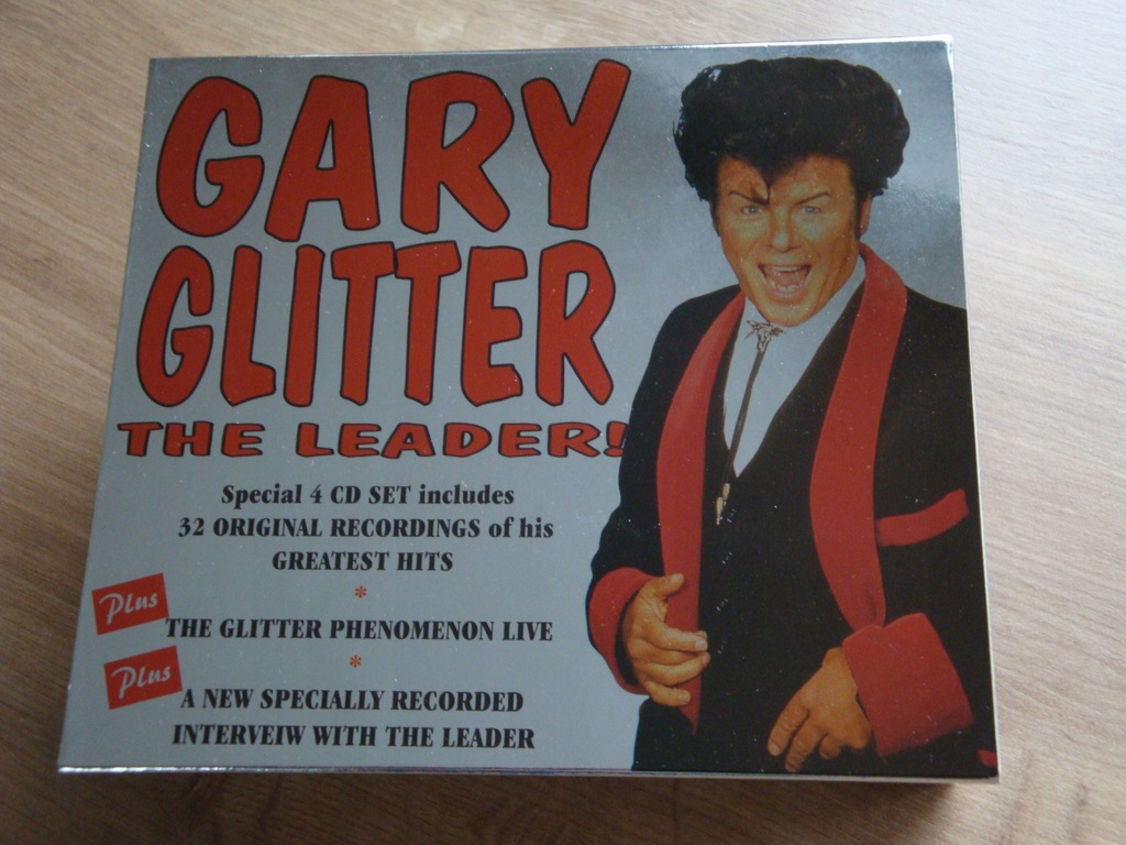 Gary Glitter The Leader ! 4 CD BOX Greatest Hits - 11787968920 ...
