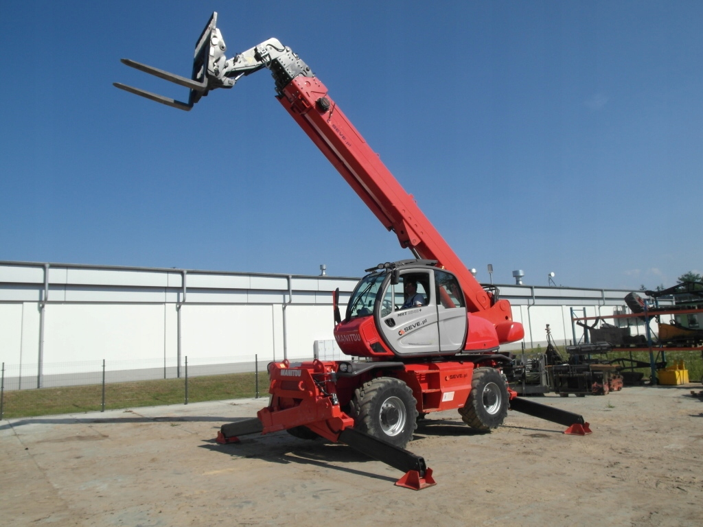 Manitou MRT 2540 25 m ładowarka obrotowa UDT 3200g - 8251216902 - oficjalne archiwum Allegro