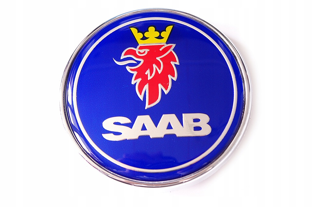 EMBLEMAT ZNACZEK LOGO SAAB 9-3 9-5 68MM 12785870 - 14089726543 ...